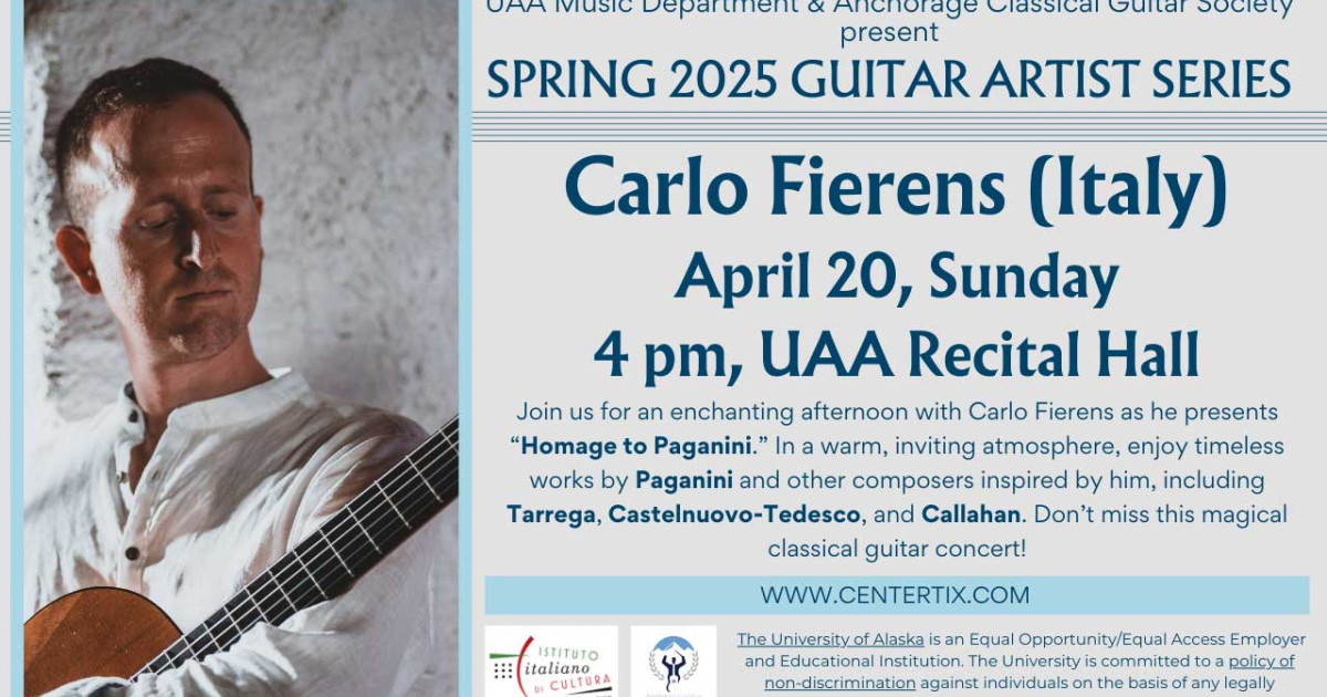 Carlo Fierens (Italy), Guitar Artist Series :: CenterTix
