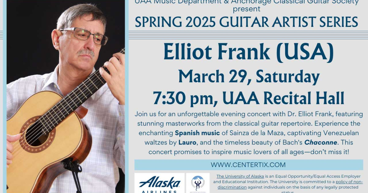 Elliot Frank - Guest Guitar Artist Series :: CenterTix
